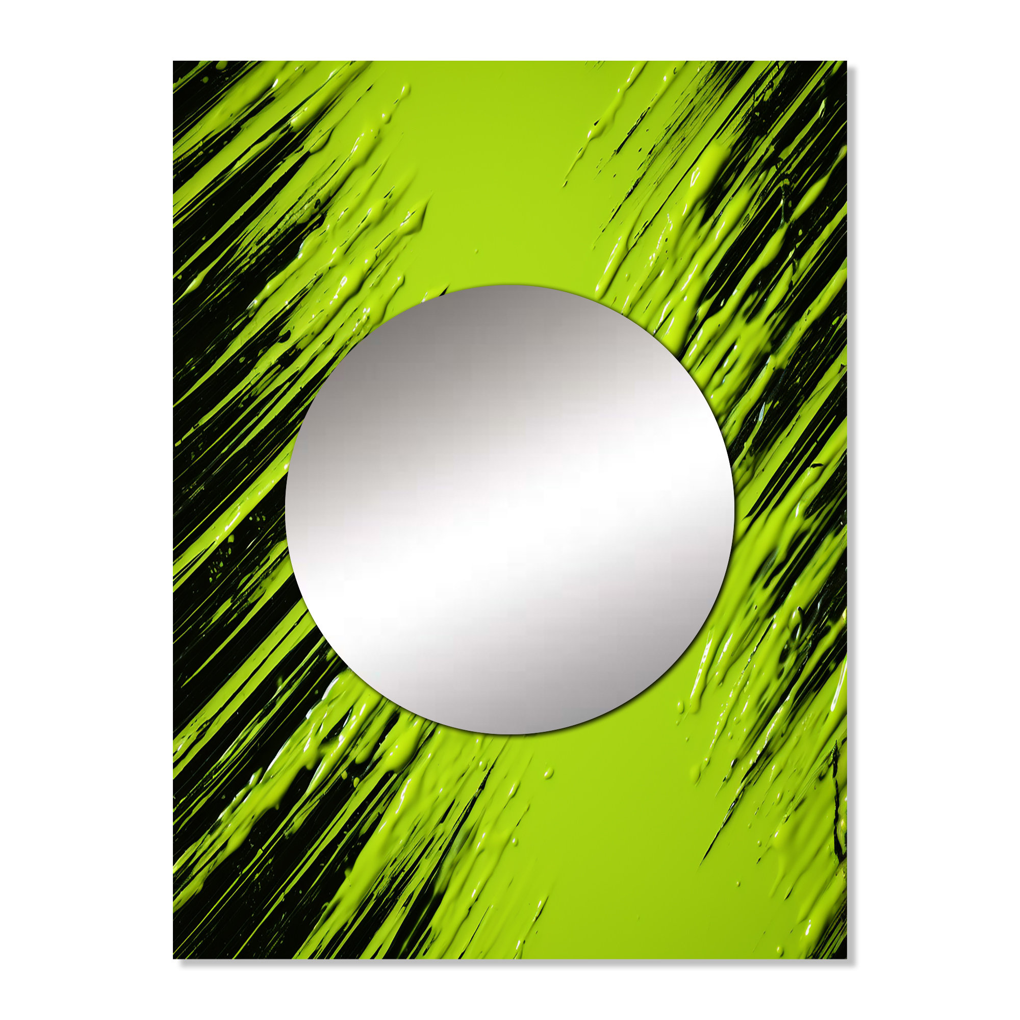 East Urban Home Tropical Fusion Collages - Abstract Collages Mirror ...