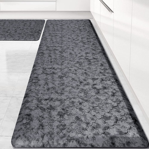 Black Kitchen Mats You'll Love | Wayfair