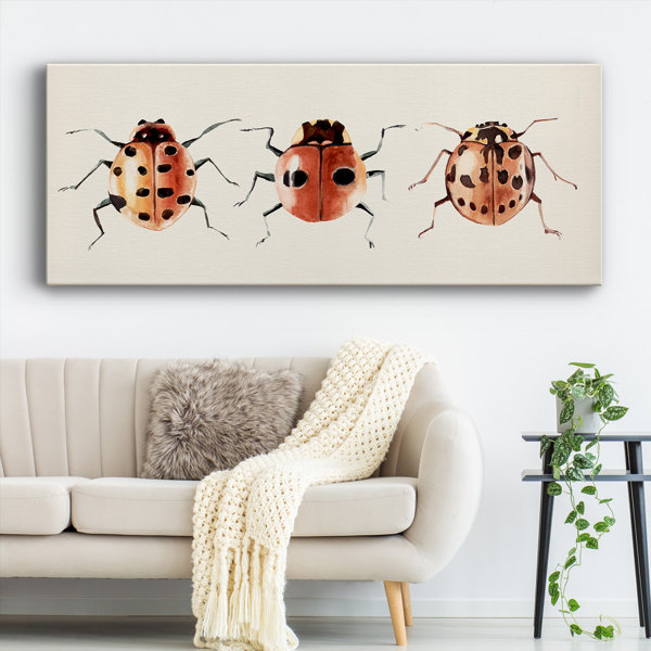 Red Barrel Studio® Ladybug Display II On Canvas Print | Wayfair