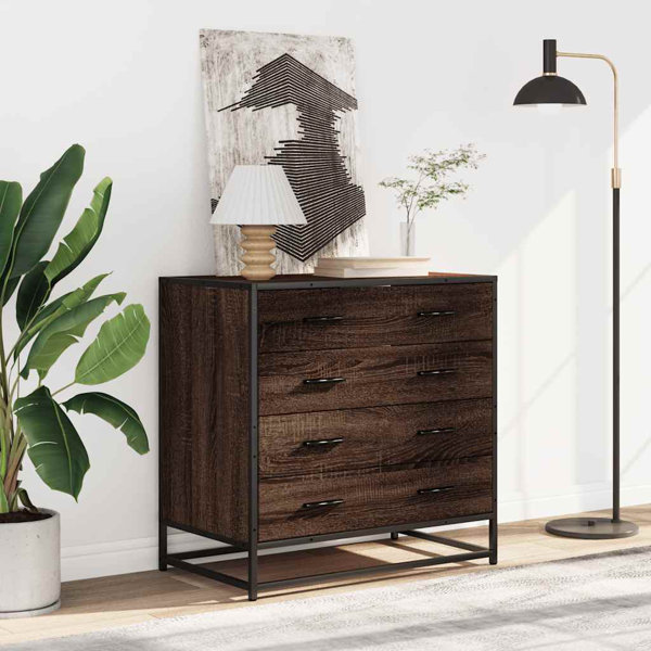 Borough Wharf Annalaura Metal Rectangle Accent Chest | Wayfair.co.uk