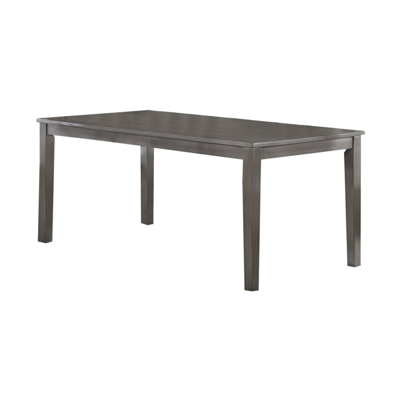 Benjara Kate 72 Inch Dining Table, Rectangular Top, Sleek Wood Frame ...
