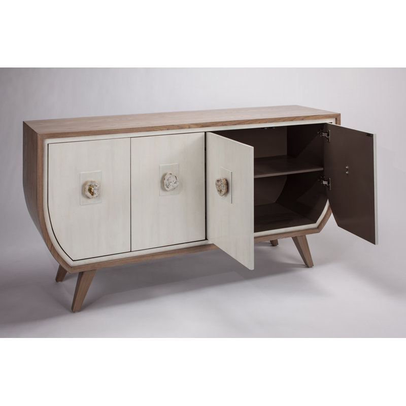Artmax Oak/White 68" Wide Sideboard | Wayfair