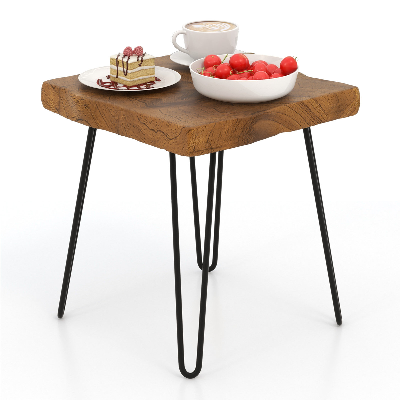 Millwood Pines Cameisha Indonesia Teak Wood End Table | Wayfair