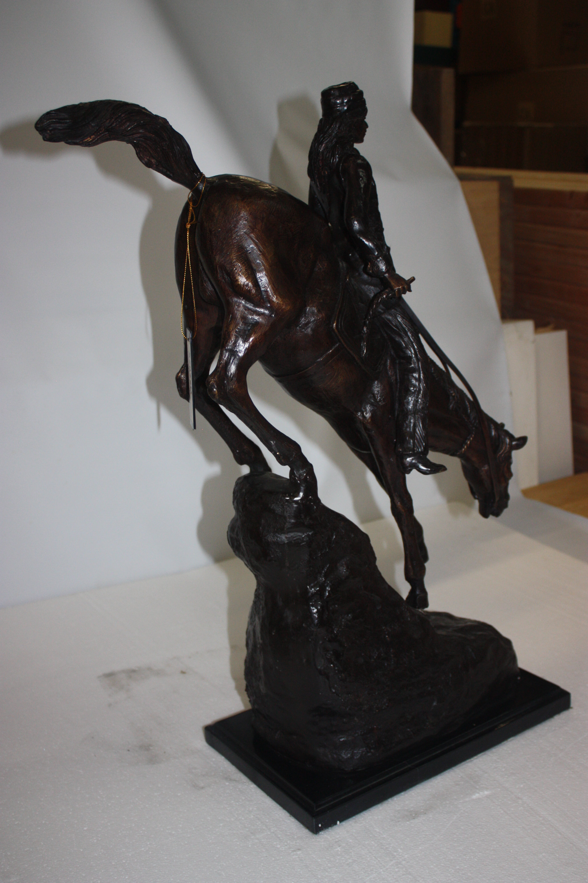Red Barrel Studio® Mountain Man Bronze Sculpture by Frederic Remington ...
