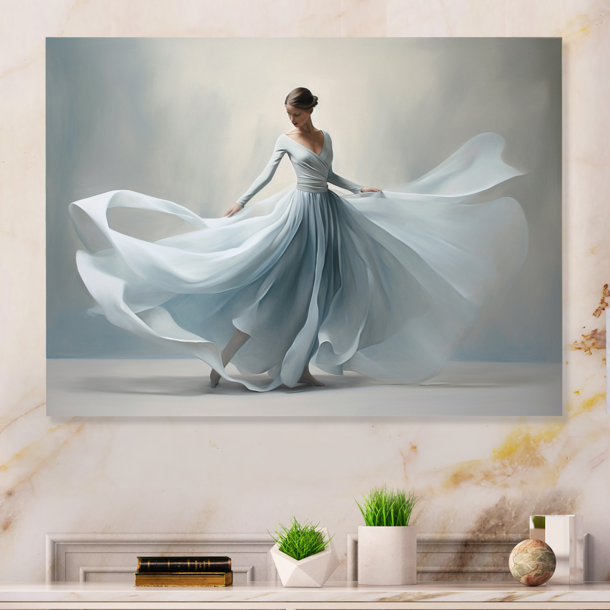 Latitude Run® Dance Minimalist Choreography - Entertainment Print on ...