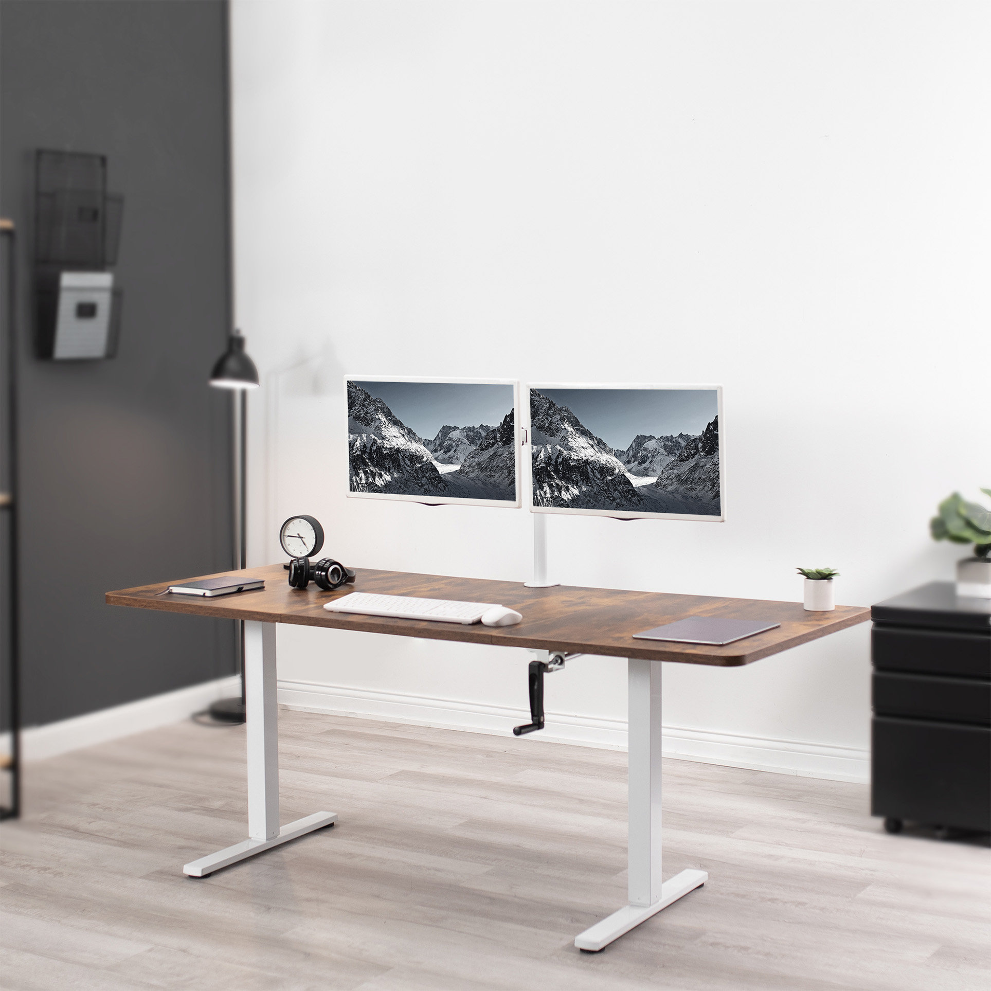 Vivo Height Adjustable Standing Desk | Wayfair