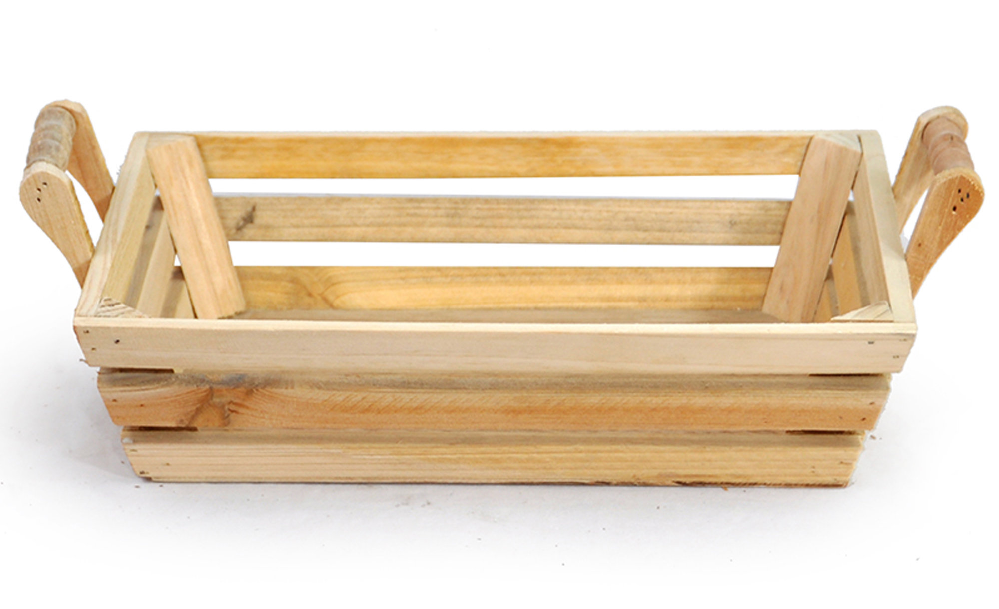 August Grove Solid Wood Basket - Wayfair Canada