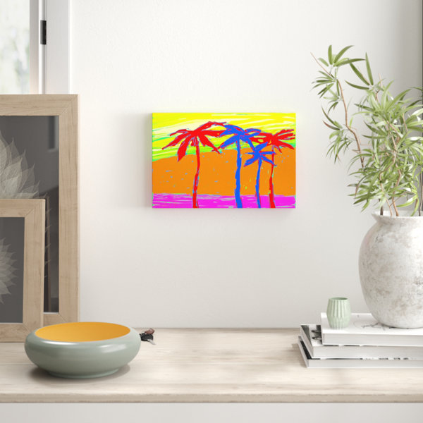 East Urban Home Arthur Pina - Wrapped Canvas Painting | Wayfair.co.uk