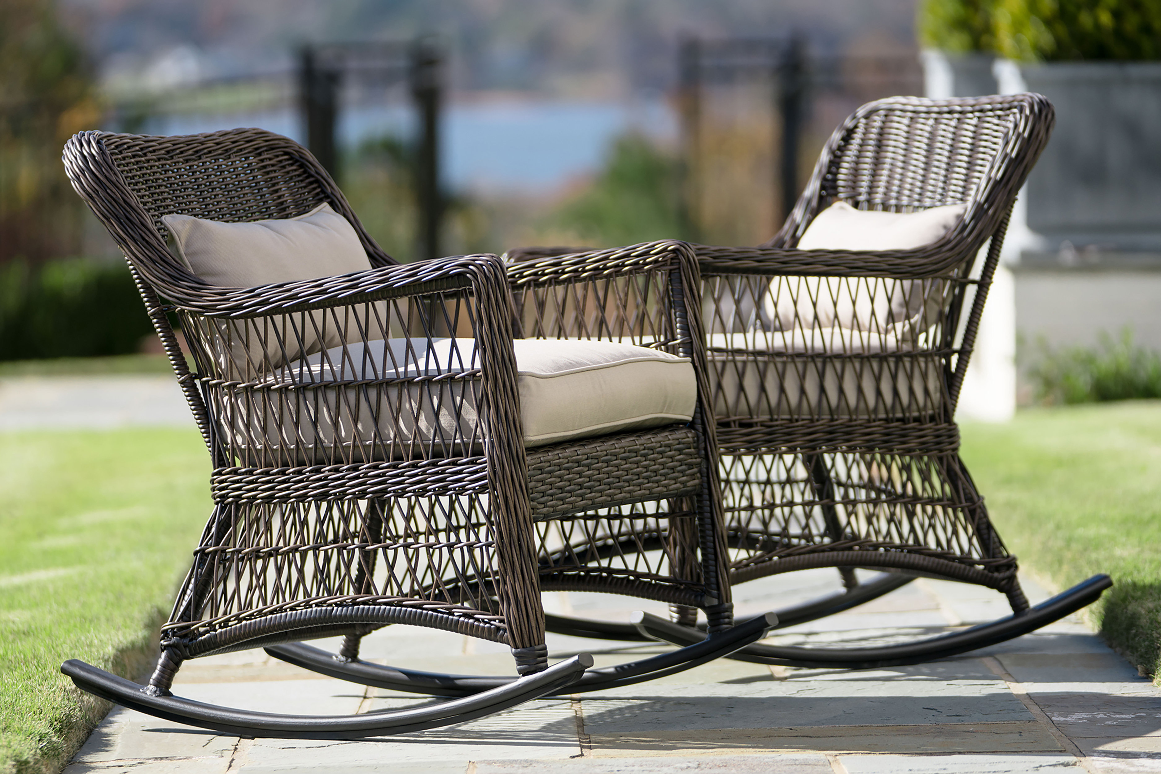 Rosecliff Heights Chretien Outdoor Rocker Chair & Reviews | Wayfair
