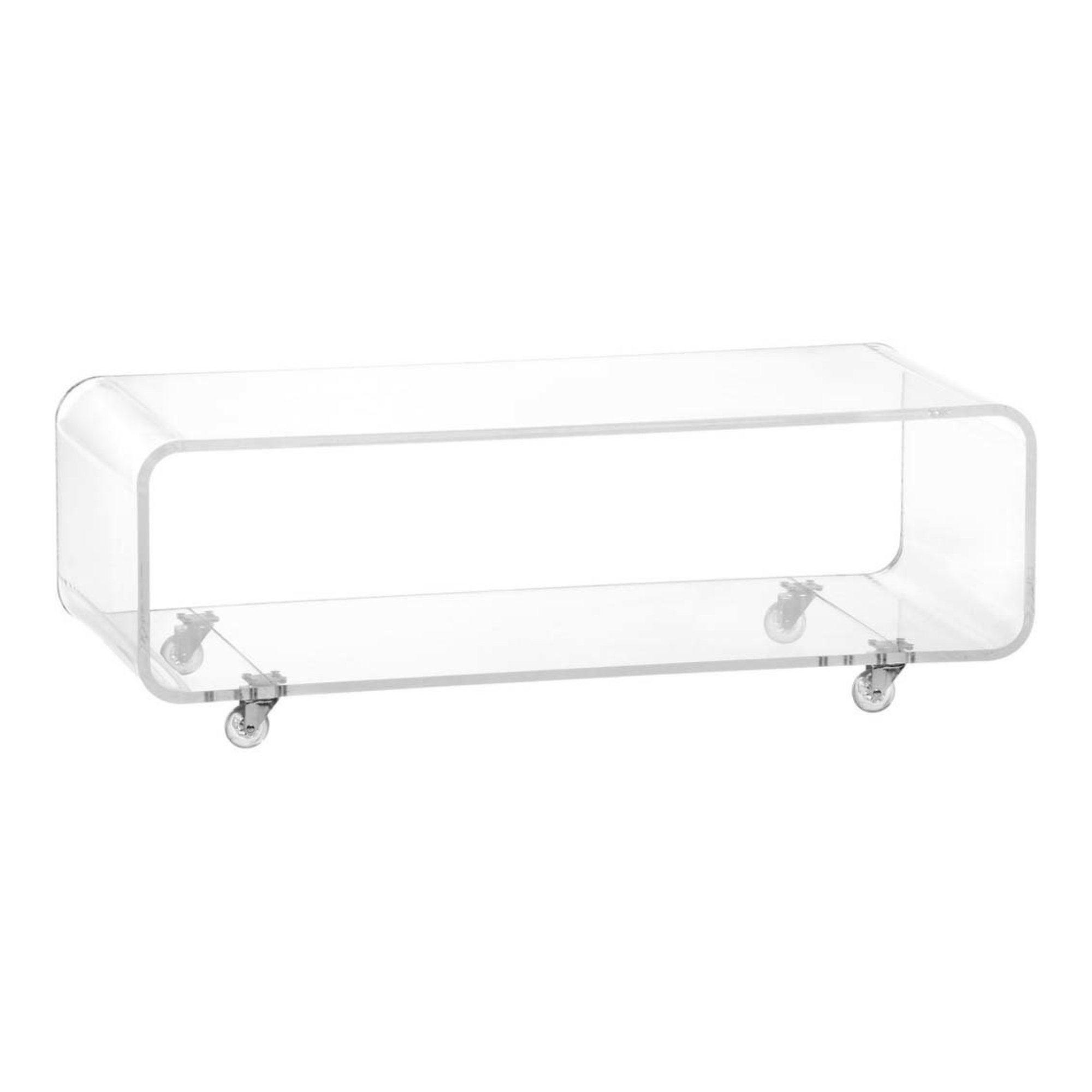 Metro Lane Clear Acrylic Tv Unit | Wayfair.ie