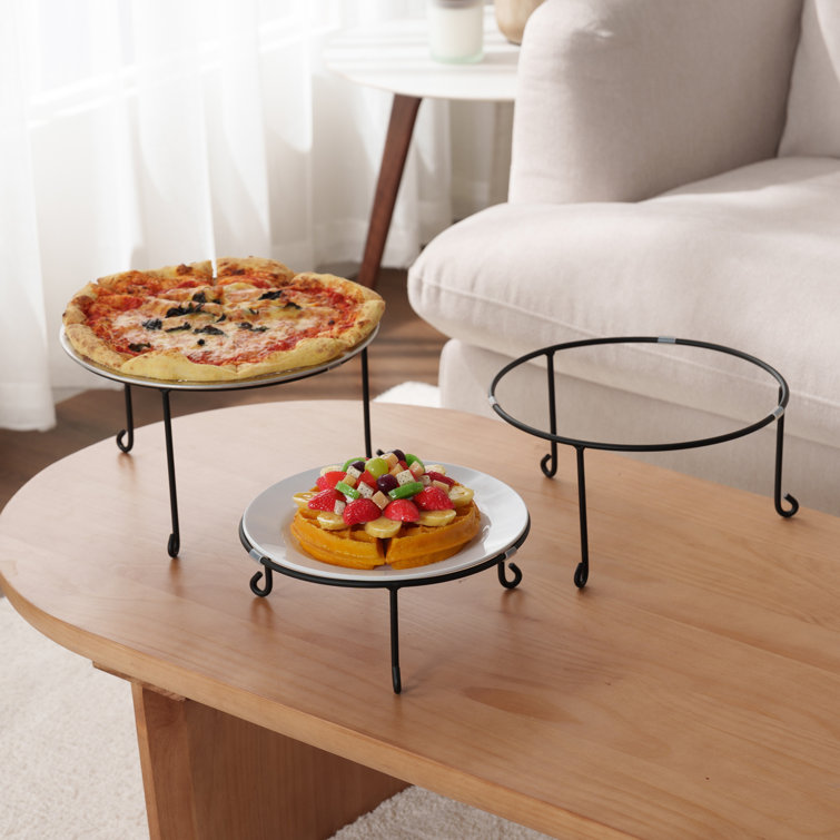 Ebern Designs 3 Piece Serving Dishes Pizza Plate Racks - Wayfair Canada