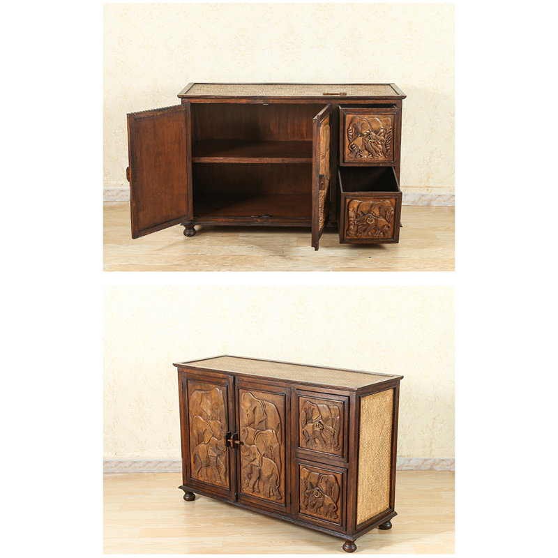 Licalilo Retro Utility Classic Accent Cabinet | Wayfair