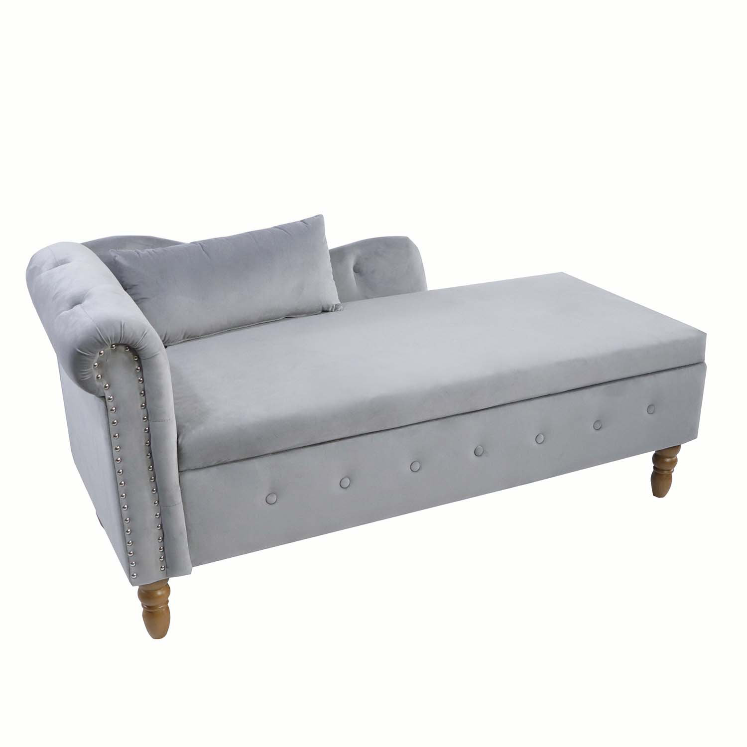 Rosdorf Park Kassidee Modern Upholstered Rolled Arm Chase Lounge for ...