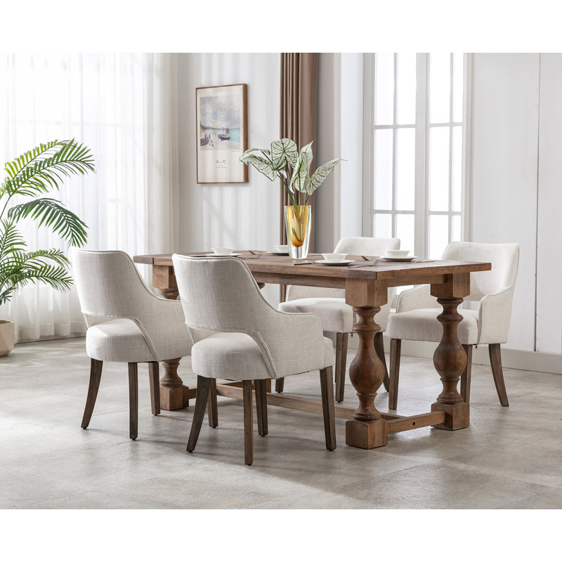 Red Barrel Studio® Haziqah Solid Back Arm Chair & Reviews | Wayfair