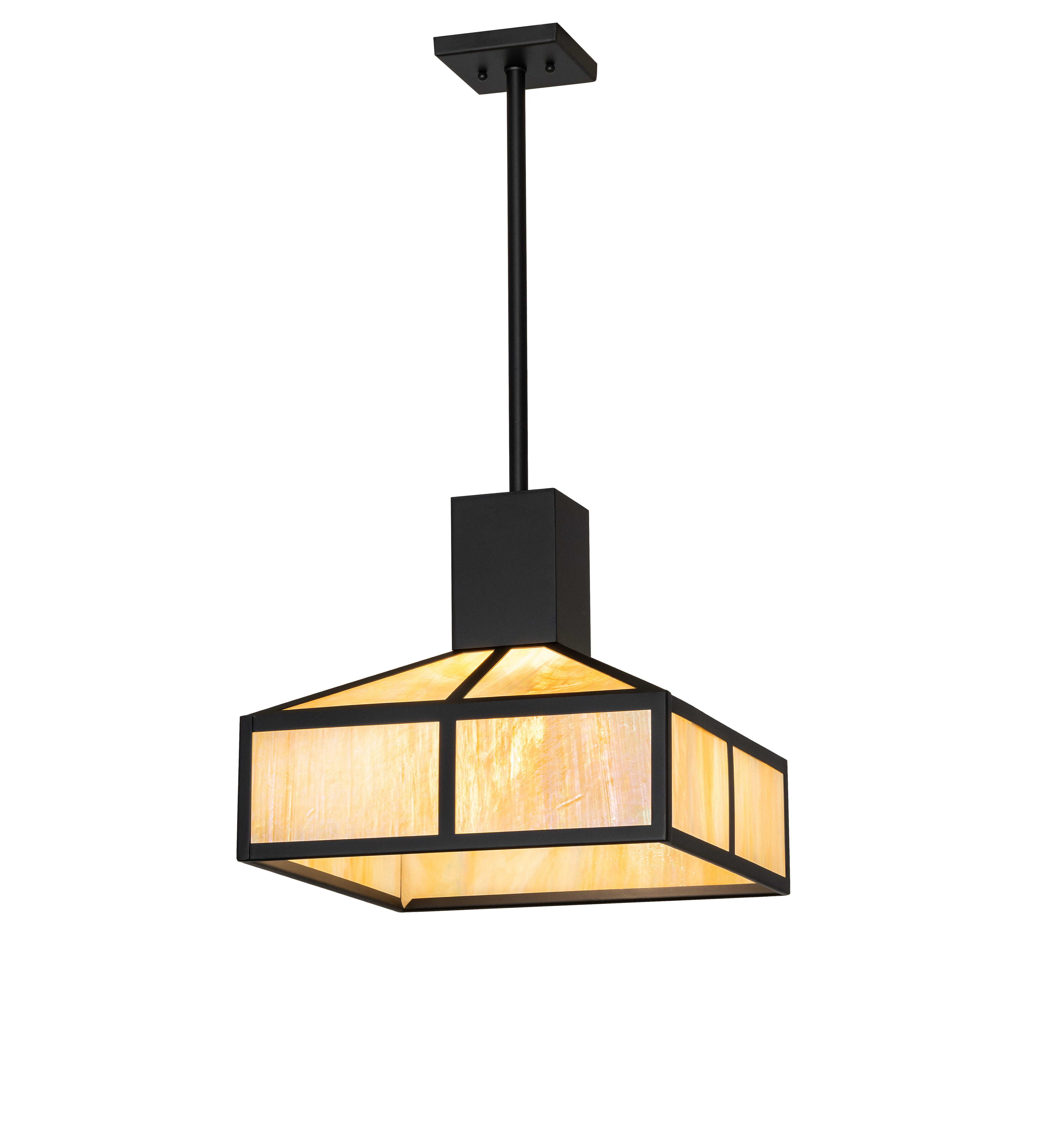 Foundry Select Square Mission Prime Pendant | Wayfair