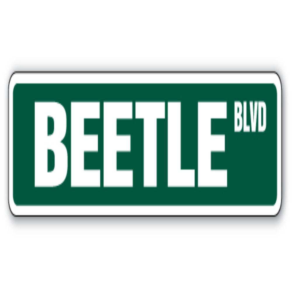 SignMission Beetle Street Sign | Wayfair