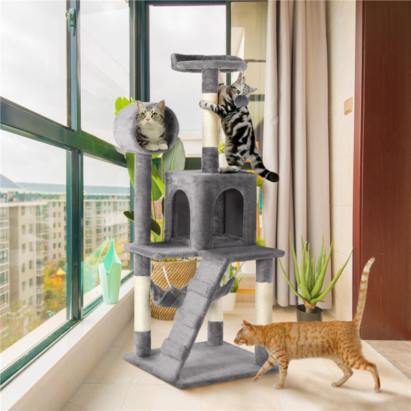Yaheetech 130cm Tall Cat Tree & Reviews | Wayfair.co.uk