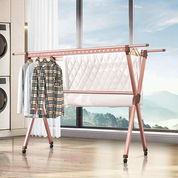 Stunver Metal X-Frame Drying Rack - Wayfair Canada