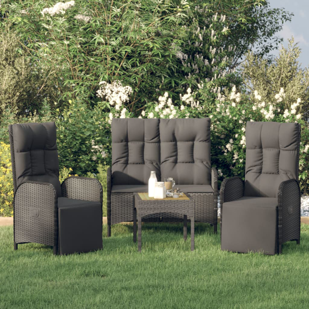 Red Barrel Studio® 3 Piece Multiple Chairs Seating Group with Cushions ...