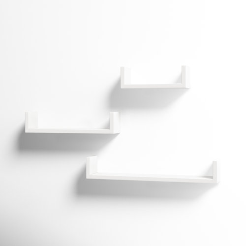 White Wall Shelves | Wayfair