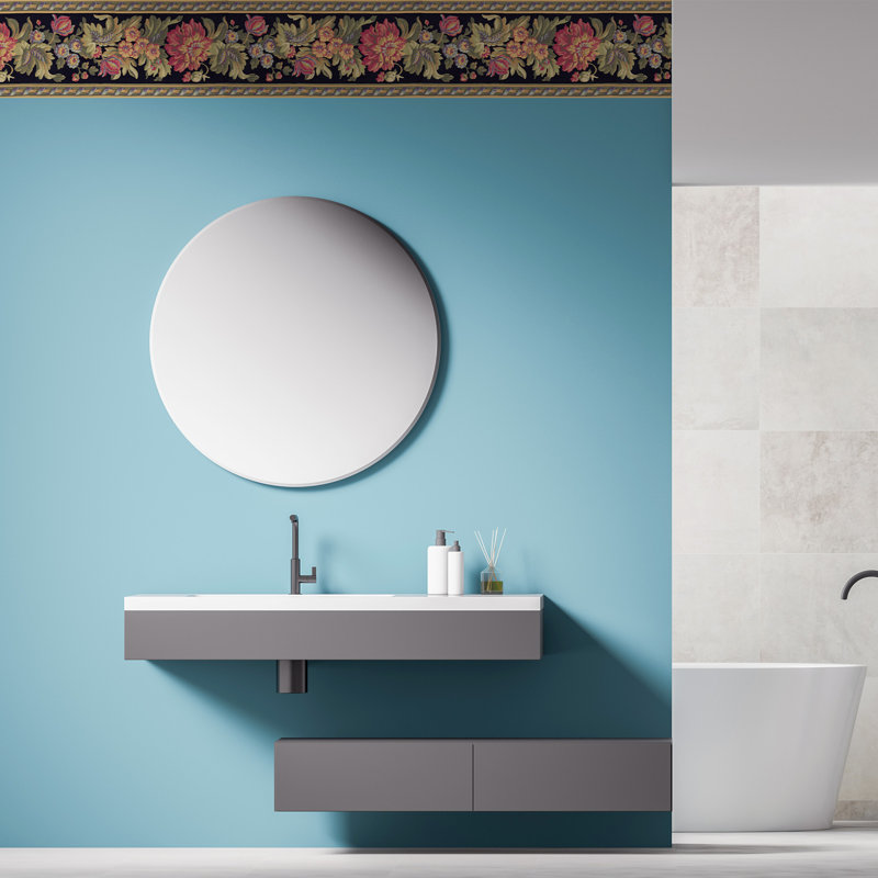 Winston Porter Milayah Elegant Floral Border | Wayfair