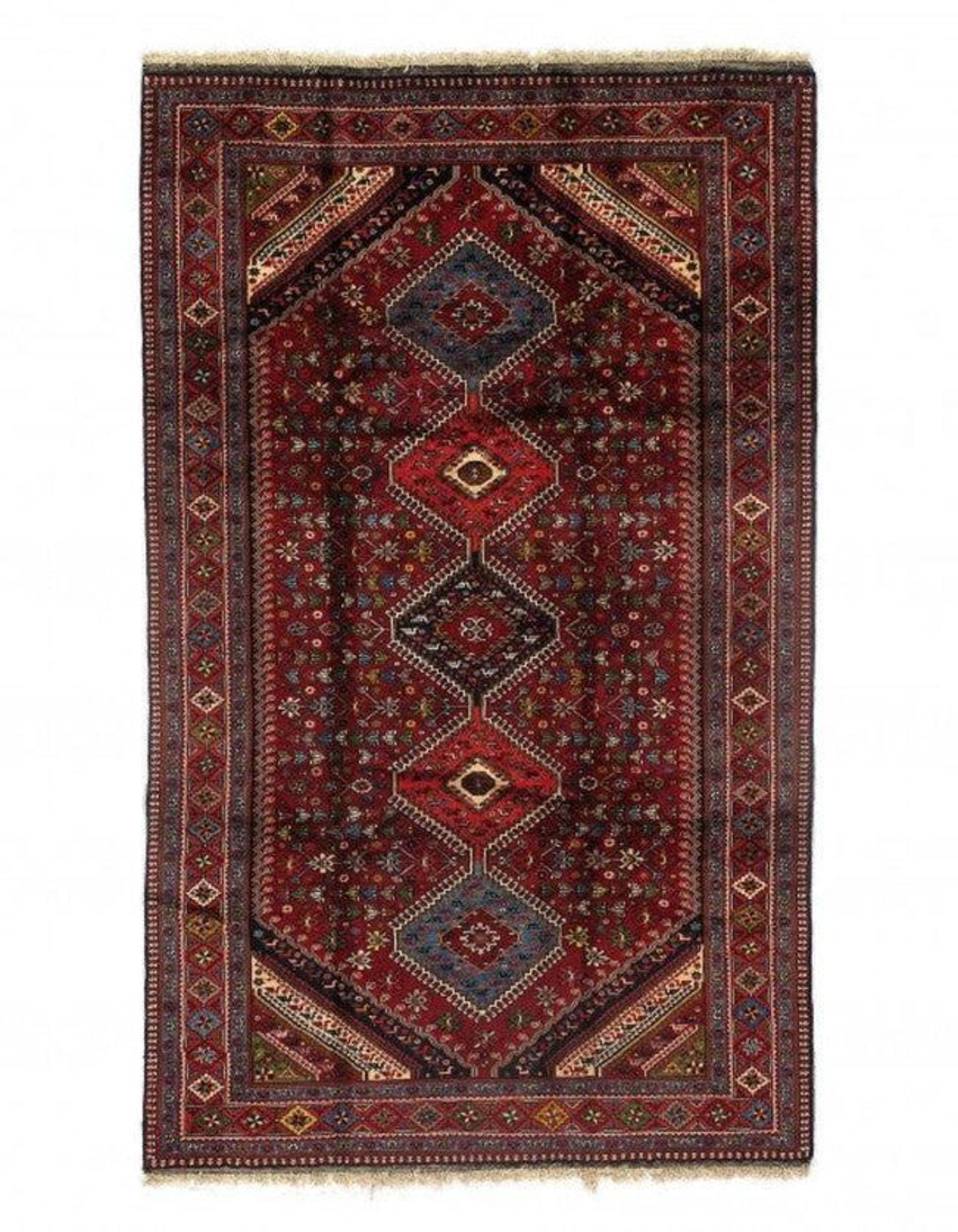 Isabelline Oriental Handmade Rectangle 5'11" x 8'4" Wool/Cotton Area ...