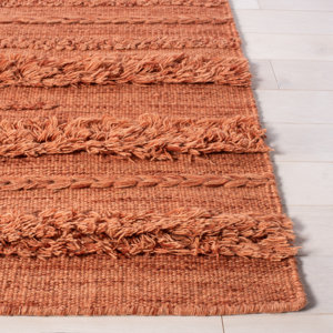 Laurel Foundry Modern Farmhouse Hartzler Handmade Flatweave Rust/Orange ...