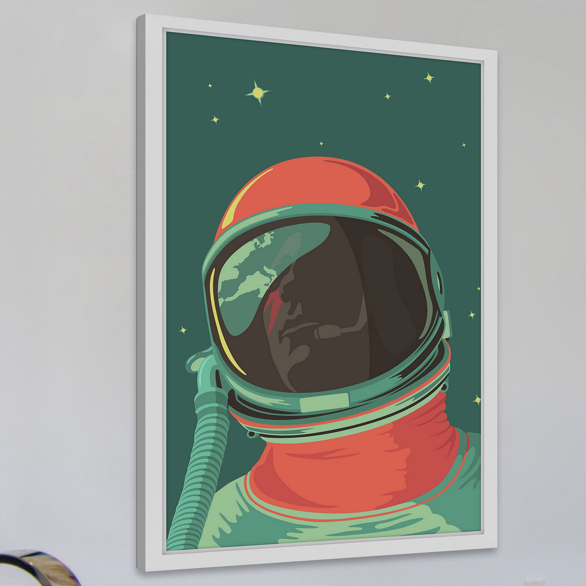 Marmont Hill 'Major Tom' by Jason Dettmer Framed Painting Print | Wayfair