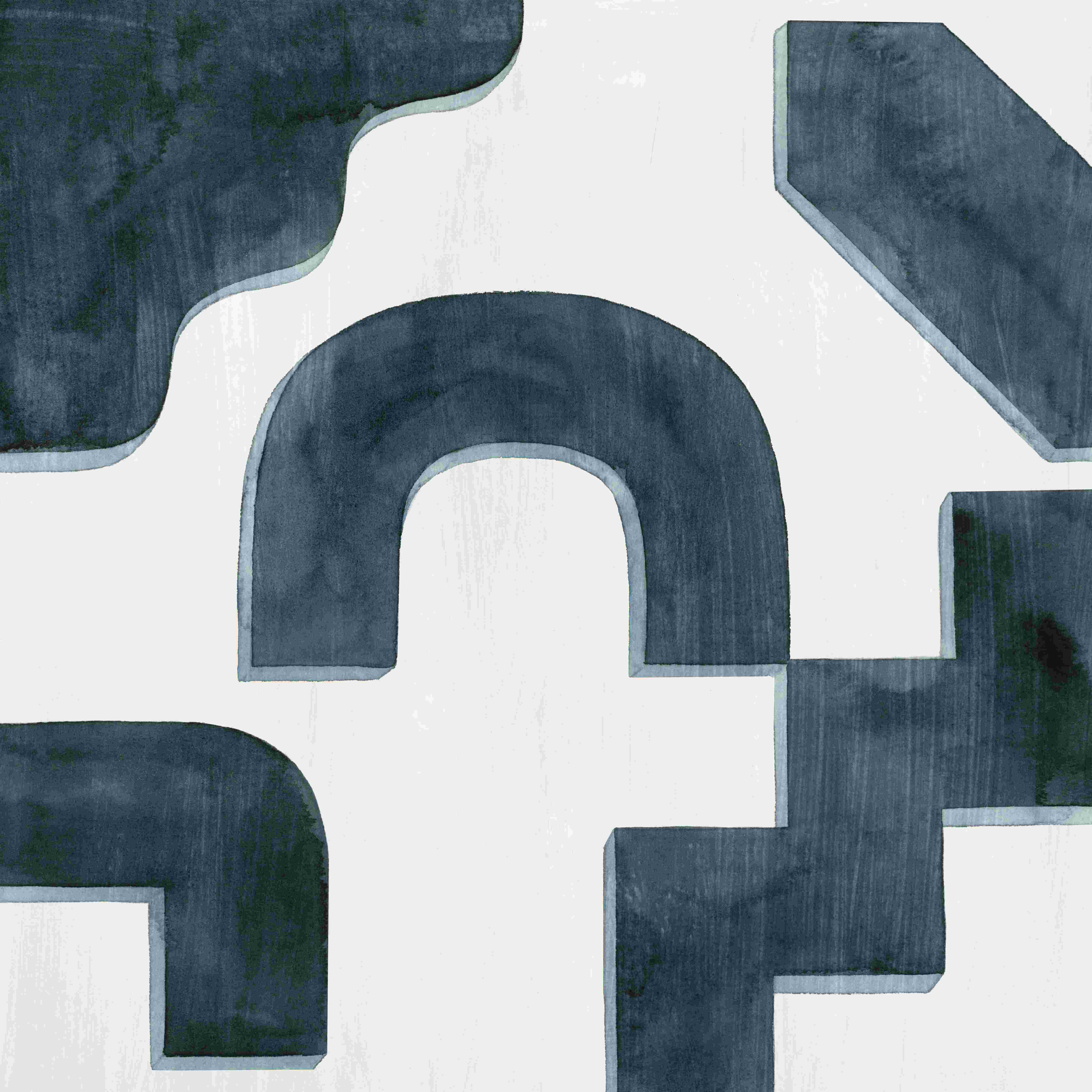 Wrought Studio Sliding Shapes I - Wayfair Canada