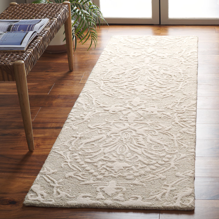 Langley Street Ferrera Hand-Tufted Wool Sage / Ivory Area Rug & Reviews ...