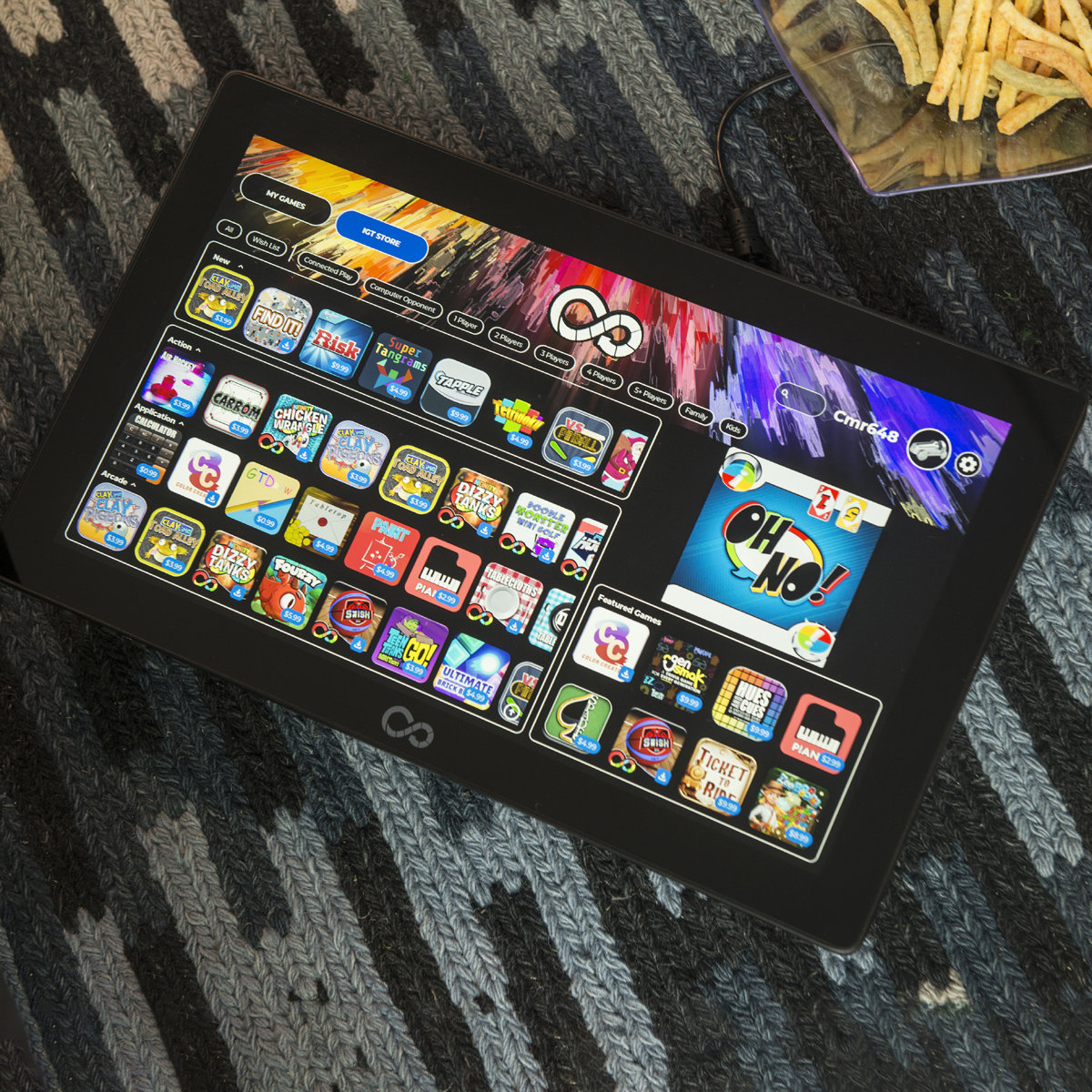 Arcade 1Up Arcade1Up Infinity Game Board Includes 50+ Games & Reviews ...