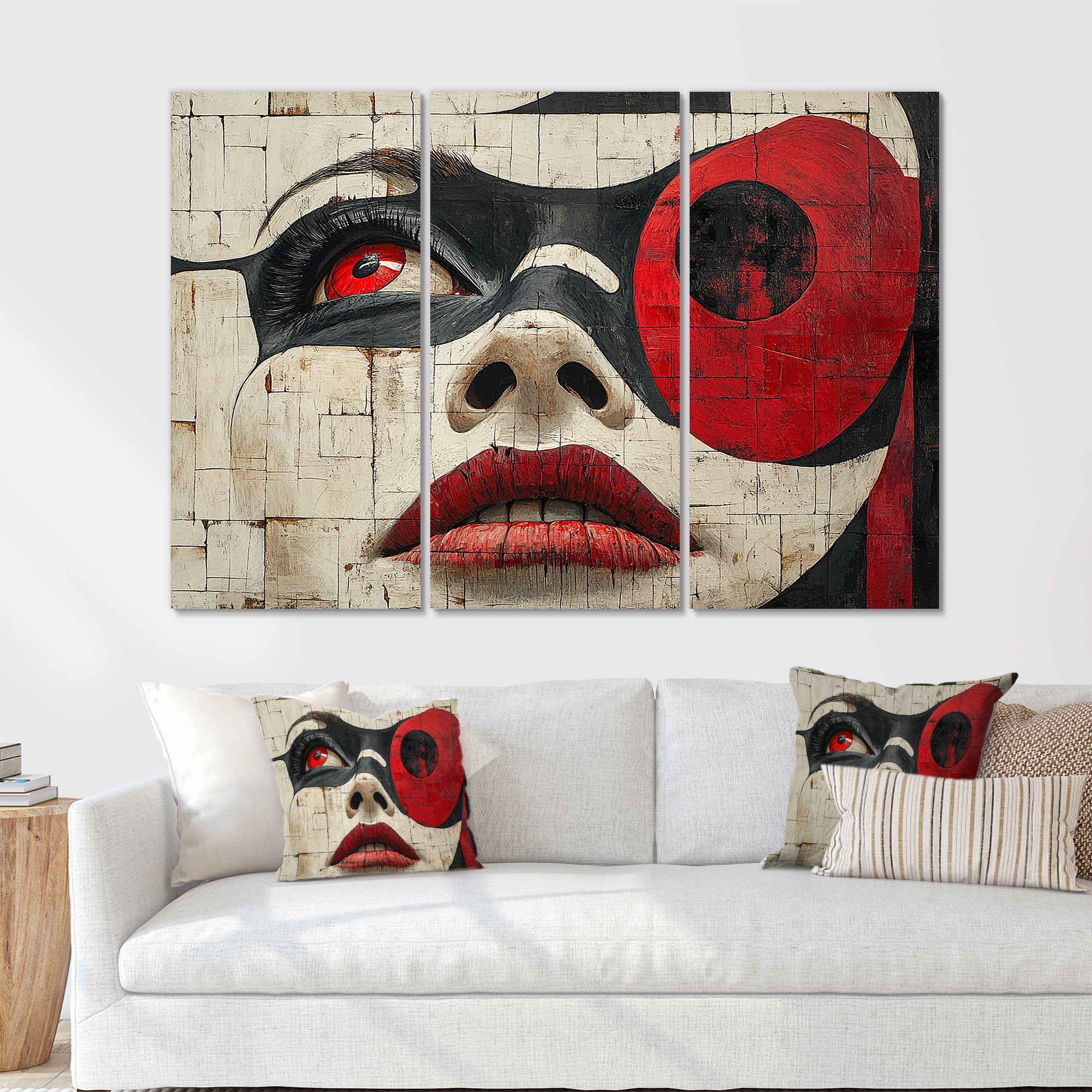 Ivy Bronx Canadian Inuit Art Red Black Shaman II - Canadian Inuit Art ...