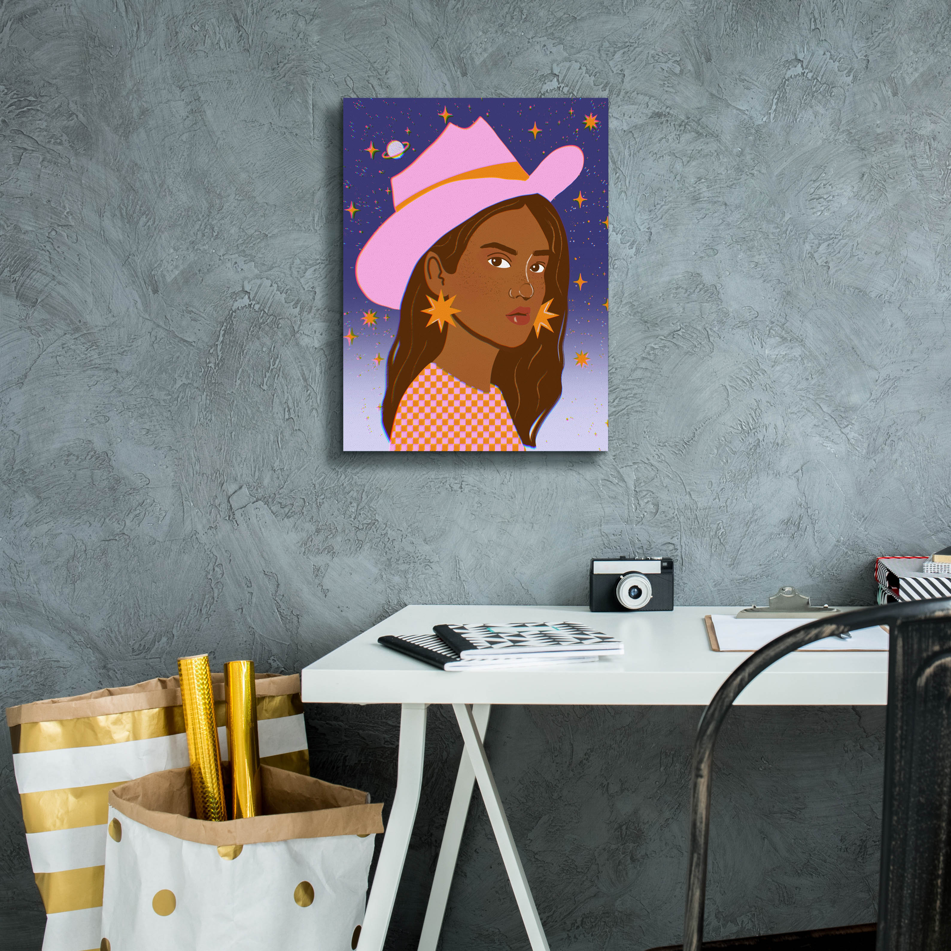 Mercer41 'Cowgirl Daydream' by Rachel Hallquist Canvas Wall Art | Wayfair