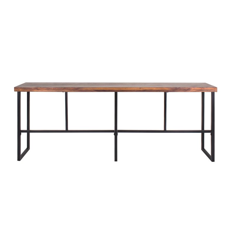 17 Stories Esterly 90" Rosewood Console Table & Reviews | Wayfair