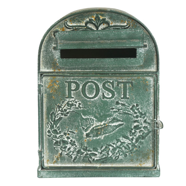 East Urban Home Huron Rustic Wall Mounted Mailbox & Reviews | Birch Lane