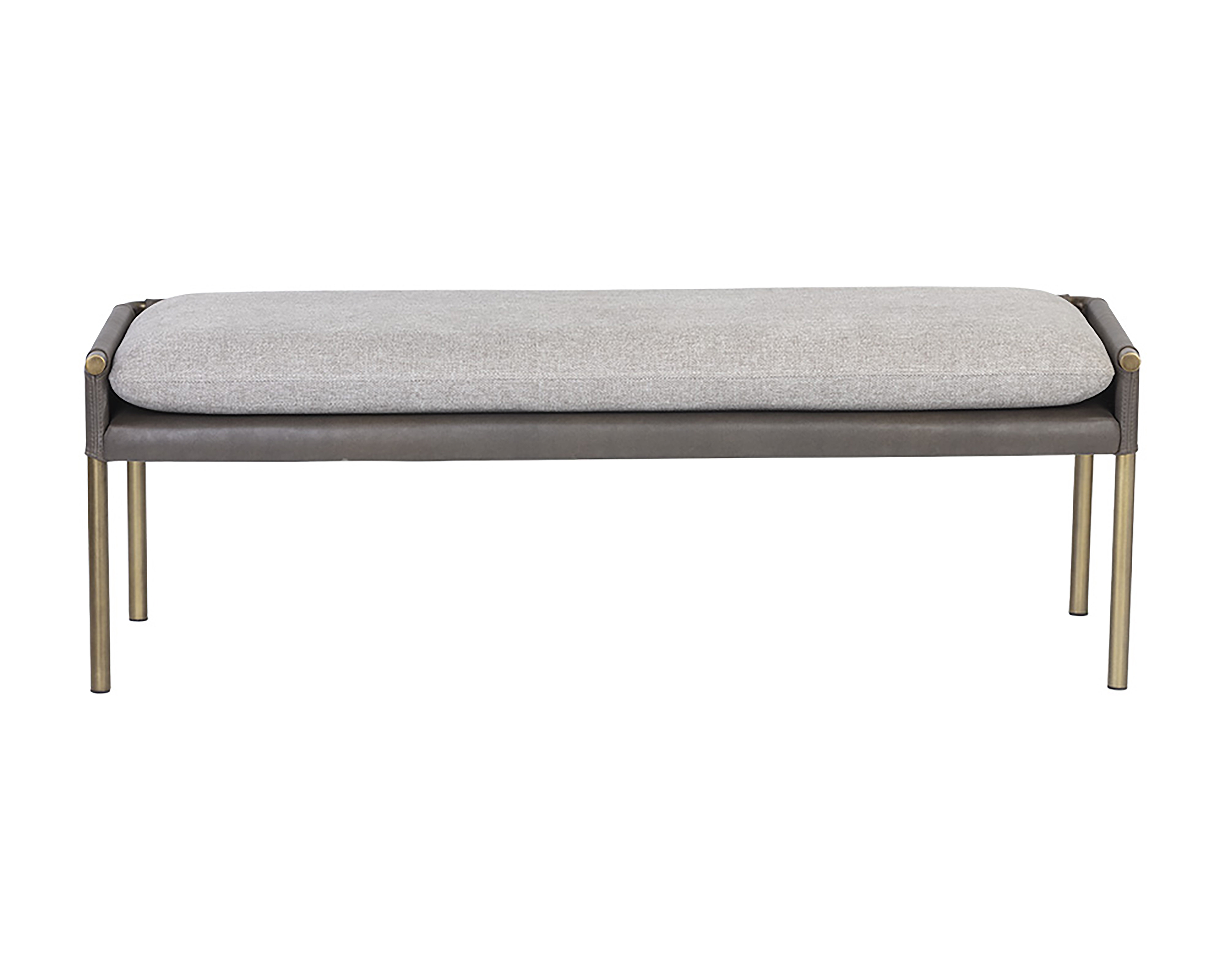 SUNPAN Bellevue Bench - Bravo Cream in , Gray & Reviews | Perigold