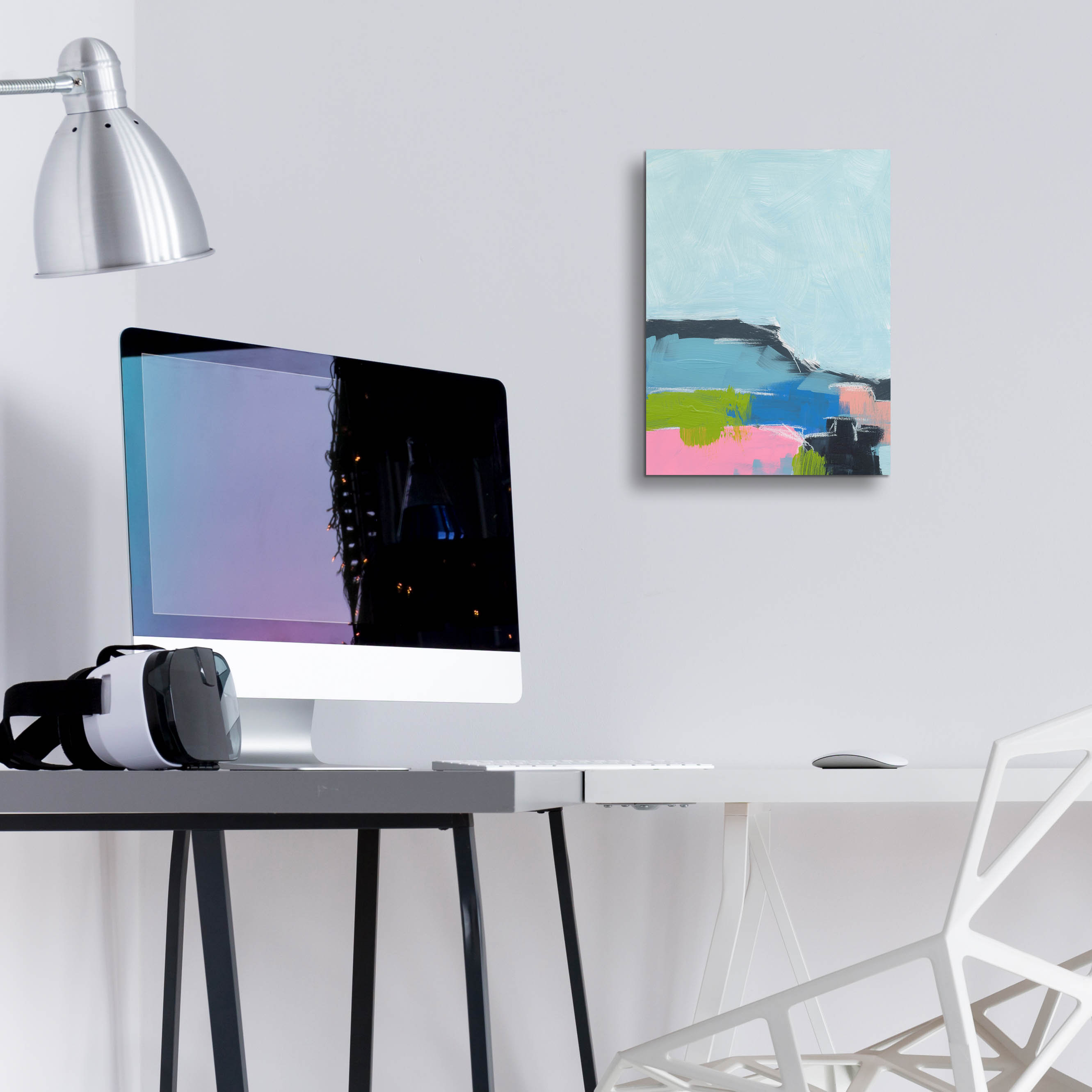 Epic Art 'Landscape No. 100' By Jan Weiss Acrylic " Landscape No. 100 ...