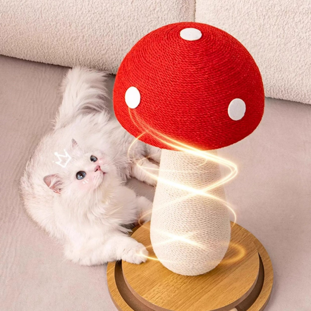 Tucker Murphy Pet™ Fairyland 20.9" Tall Mushroom Cat Scratching Post ...