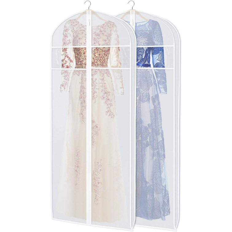 Rebrilliant Audrina 24'' Polyethylene Plastic Garment Rack Covers | Wayfair