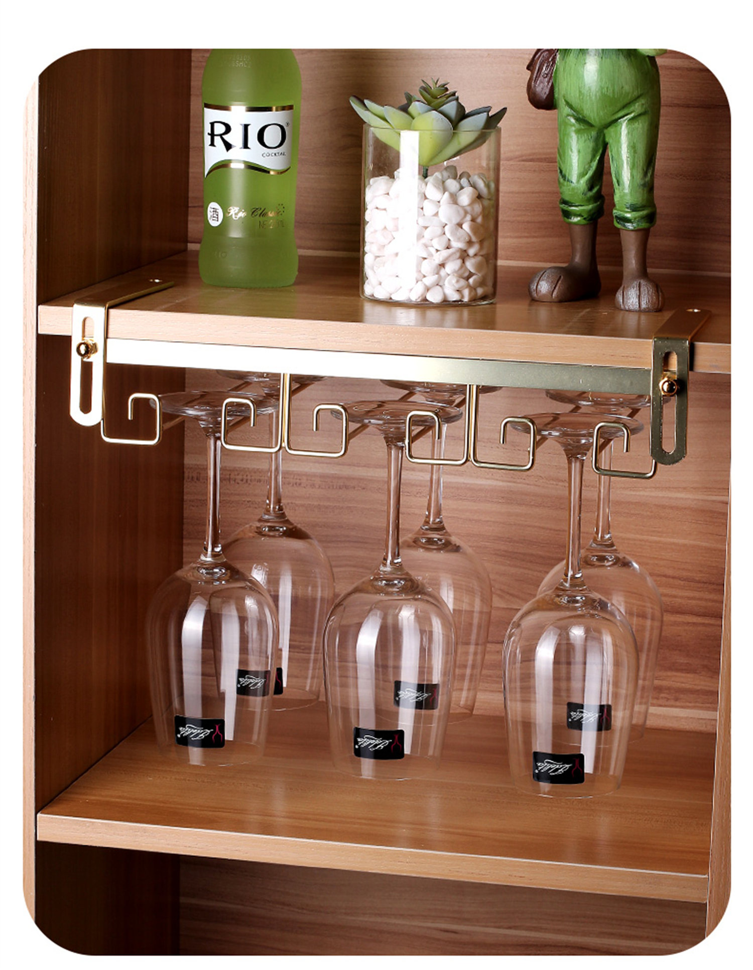 Mercer41 Upside-Down Wine Glass Holder | Wayfair