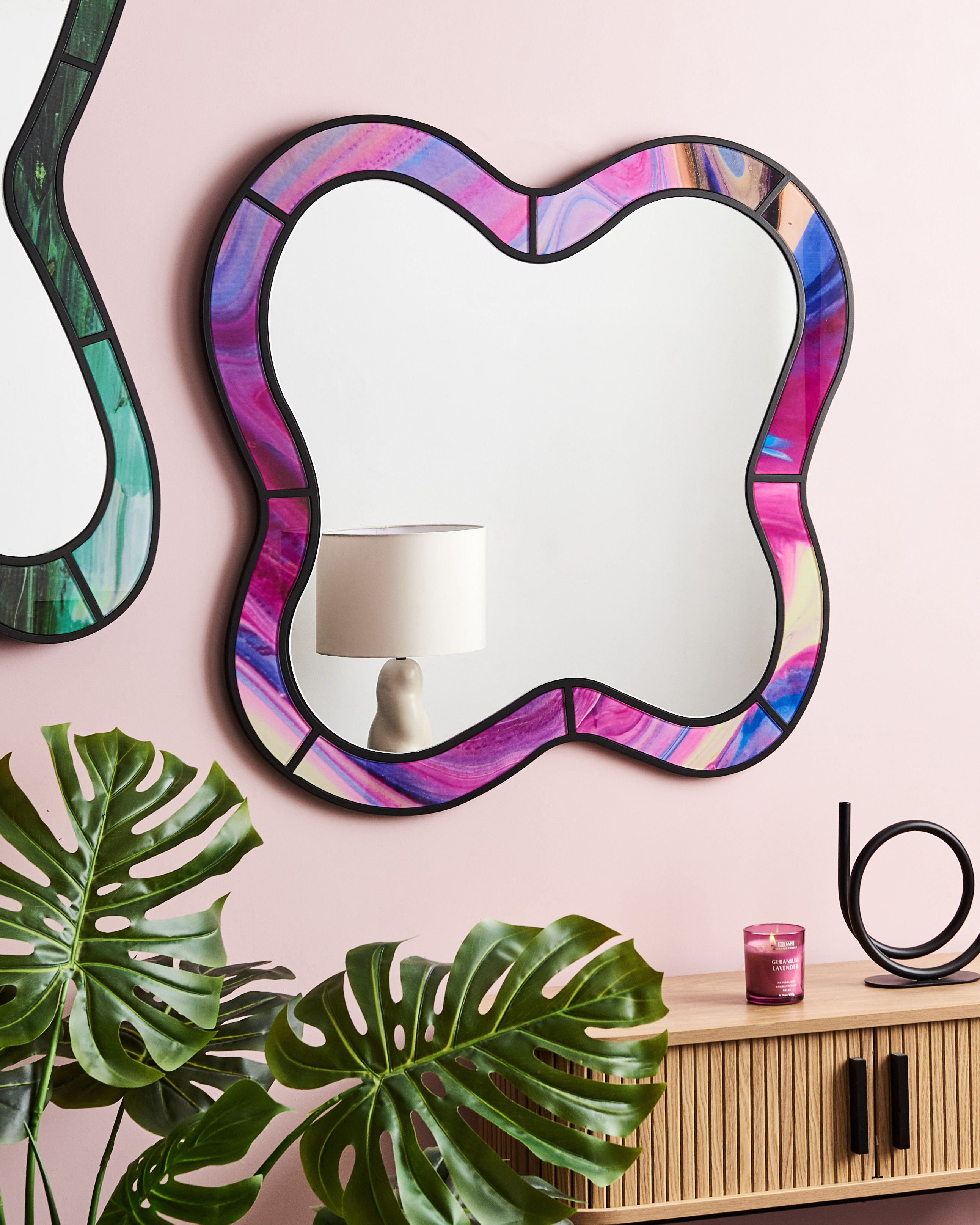 Metro Lane Deora Glass Novelty Mirror | Wayfair.co.uk