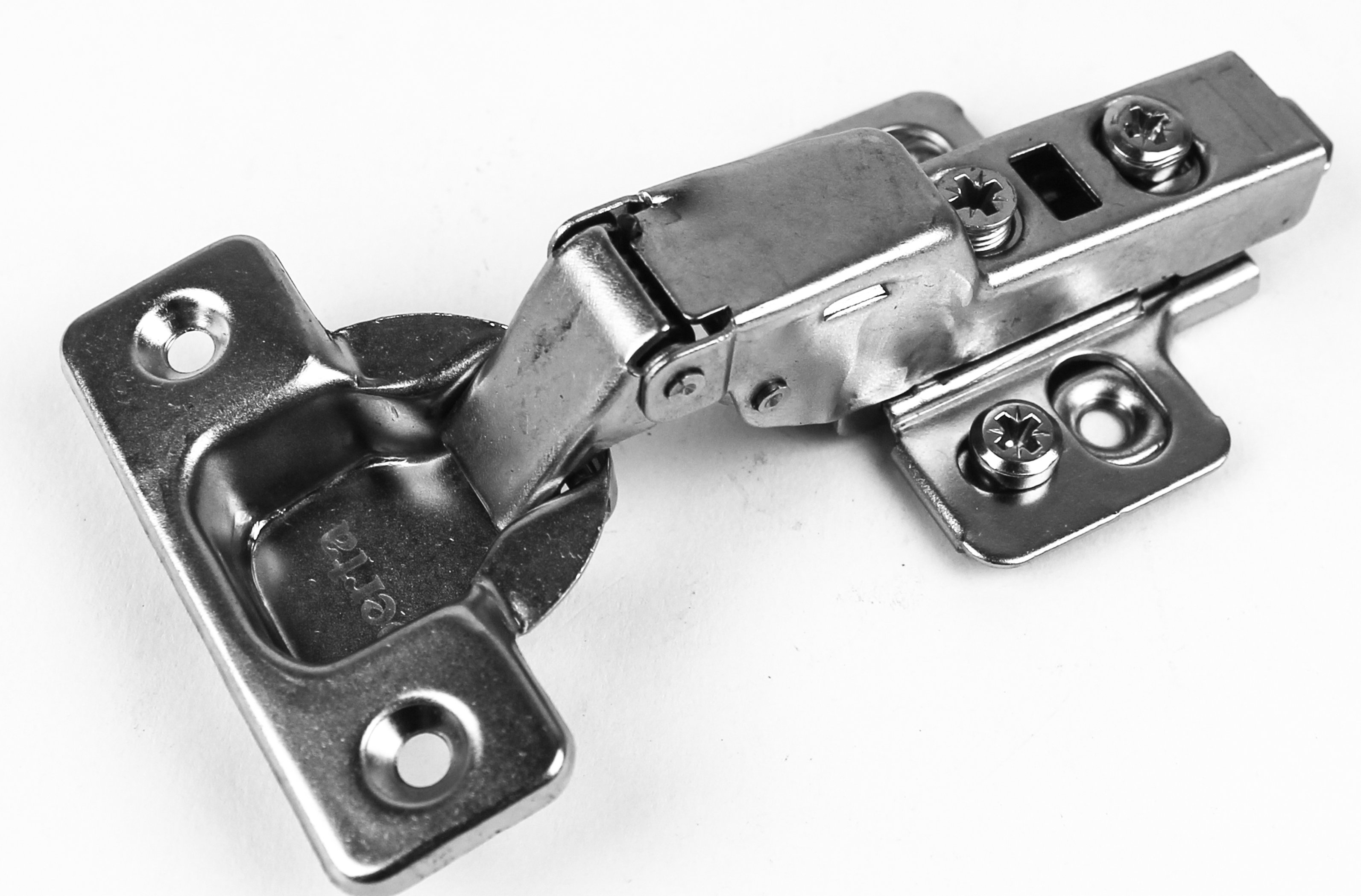 Berta 110 Degree Soft Close Half Overlay Frameless Concealed Hinge ...