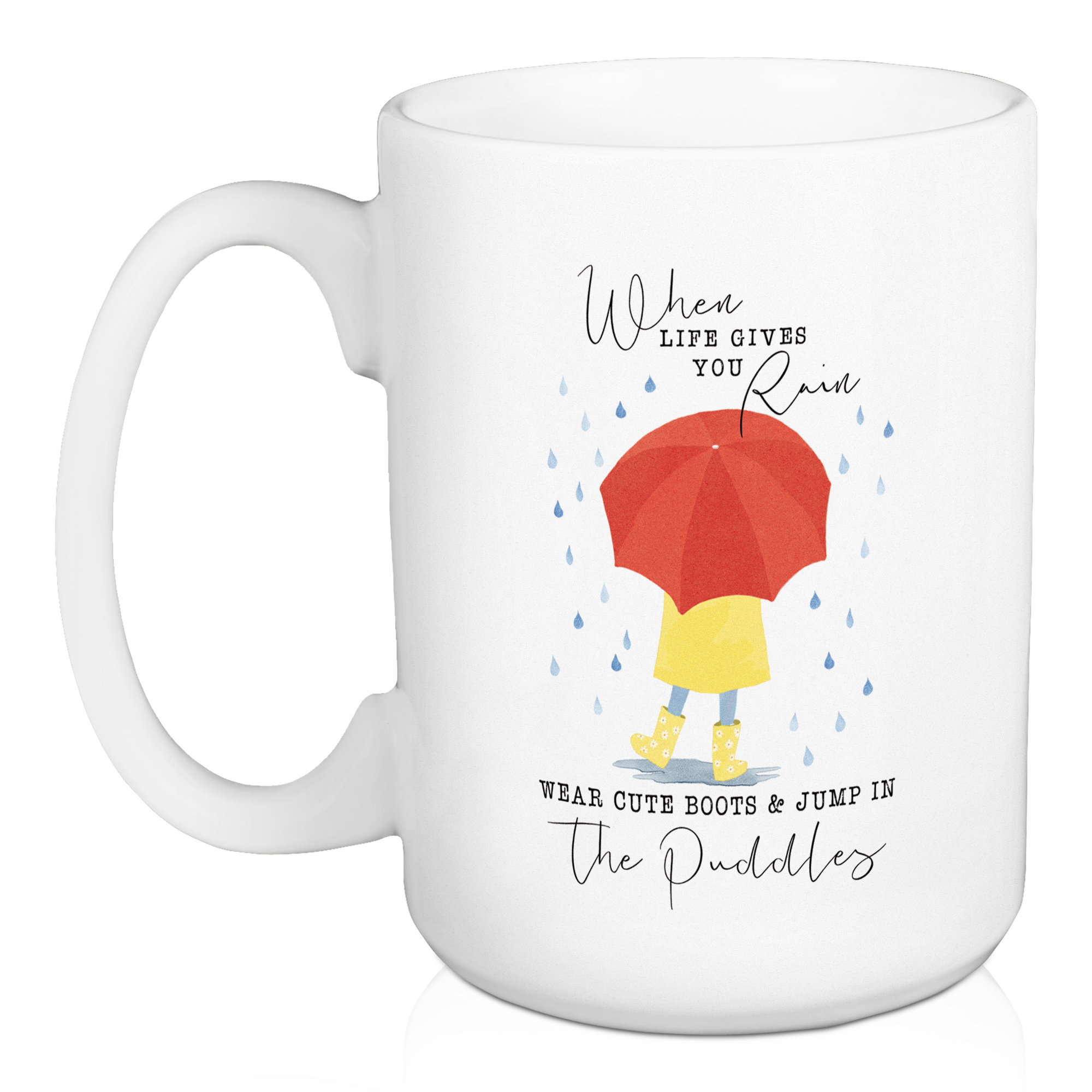 Red Barrel Studio® When Life Gives You Rain Coffee Mug | Wayfair