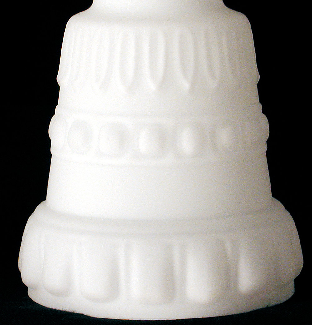 Meyda Lighting 4.5'' Glass Bell Lamp Shade ( Uno ) in White | Perigold