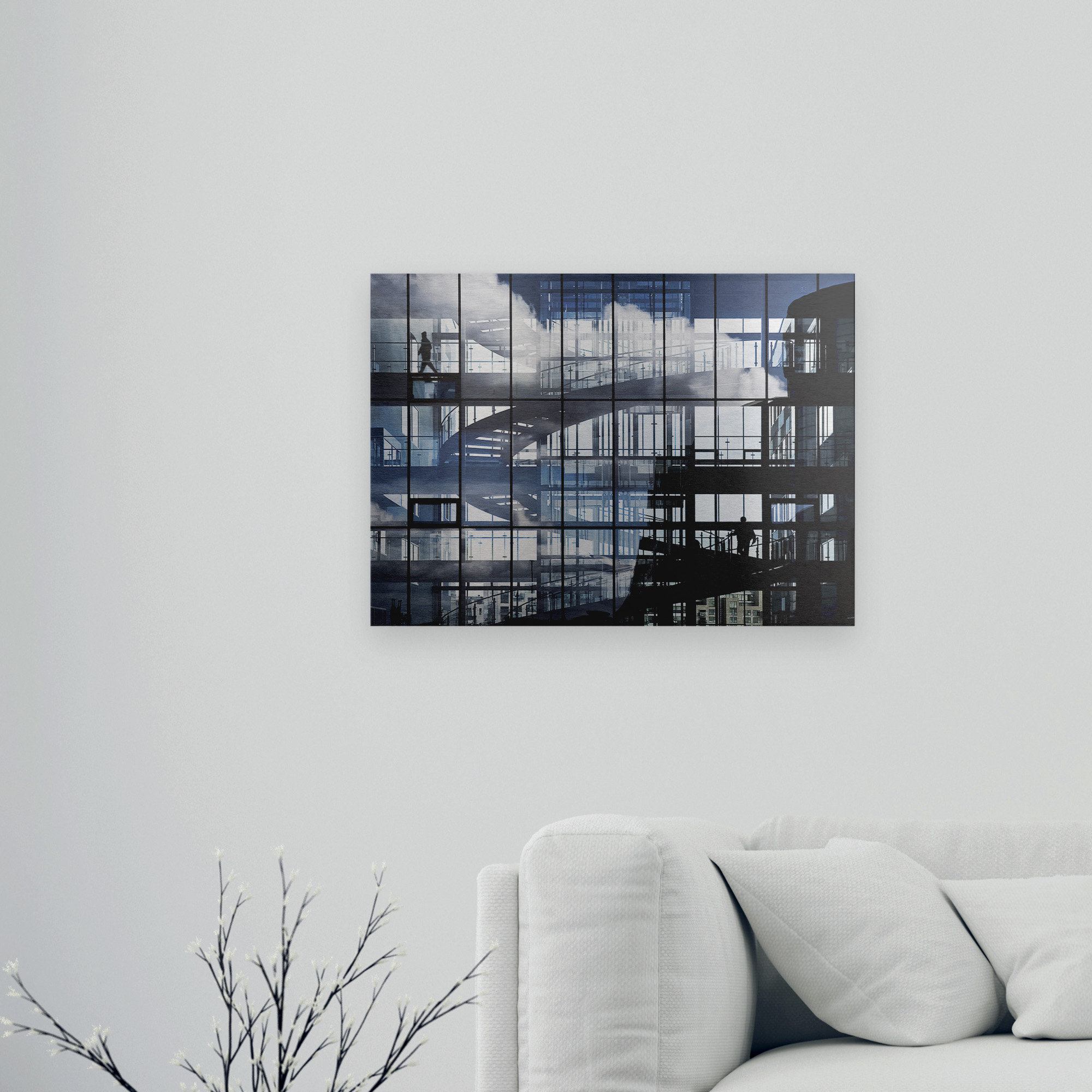 Trademark Fine Art Lost In Lines by Semir Catovic | Wayfair