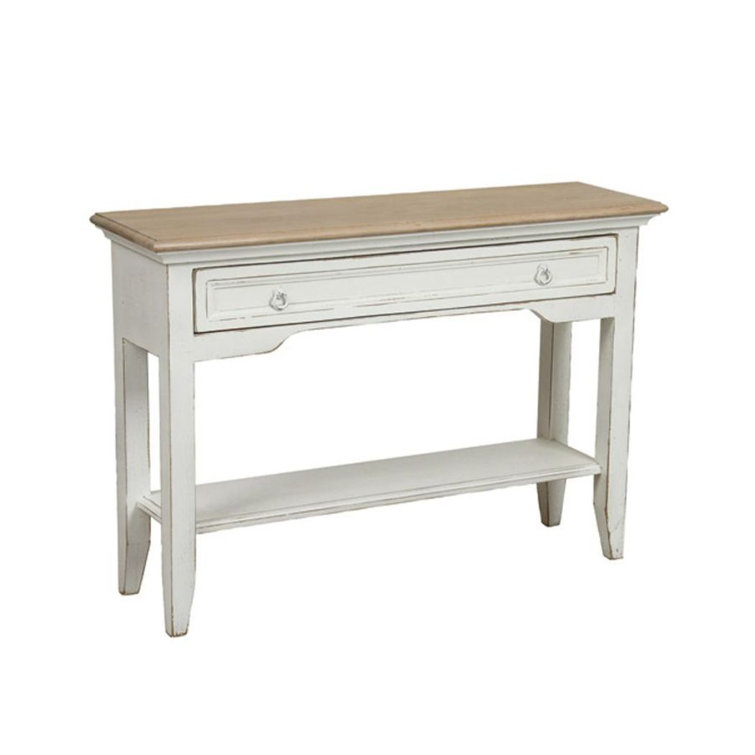 Brambly Cottage Malott 110cm Solid Wood Console Table | Wayfair.co.uk