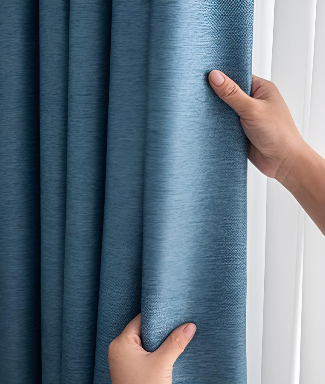 Hokku Designs Raygan Cotton Blend Room Darkening Curtain Panel | Wayfair