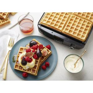 Krups 4 Slice Belgian Waffle Maker & Reviews | Wayfair