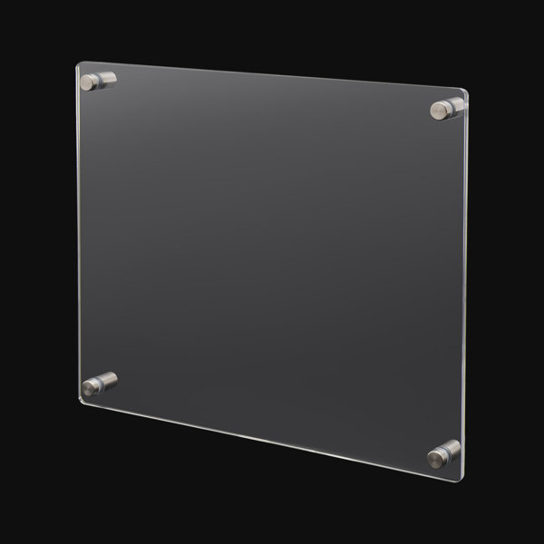 Ivy Bronx 4Pcs Acrylic Wall Mounted Picture Frames | Wayfair