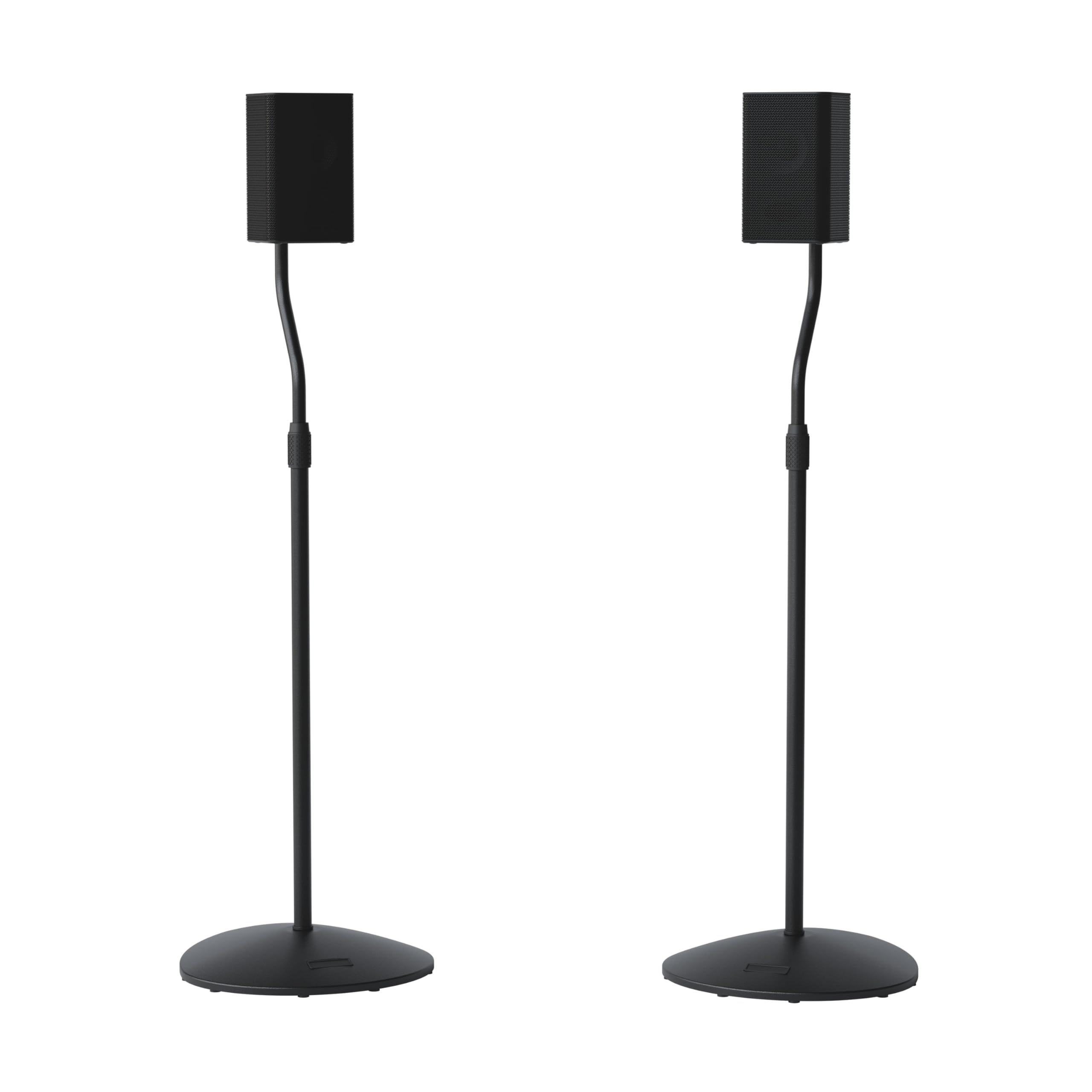 George Oliver Speaker Stands Pair - Adjustable Height Speaker Stands ...